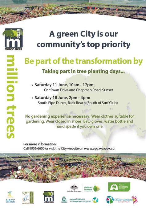 Tree Planting Day Geraldton NACC Northern Agricultural Catchments Council