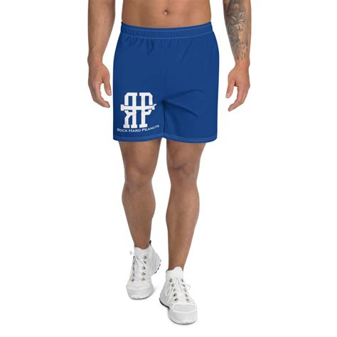 Rhp Logo Mens Athletic Long Shorts Rock Hard Peanuts Tees