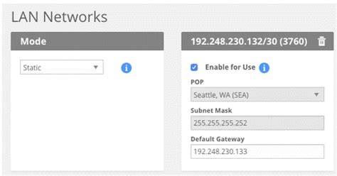 Configuring Lan Network Modes Static Dhcp And Nat Bigleaf Networks