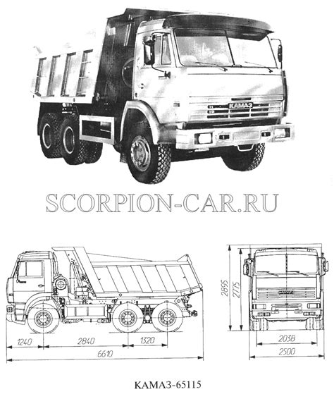 КАМАЗ 53215 Камаз-65115