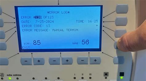 X Ray Error Code Warning Signs And Critical Alerts Medic Cloud