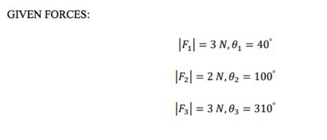 Solved Determine The Balancing Force Magnitude And