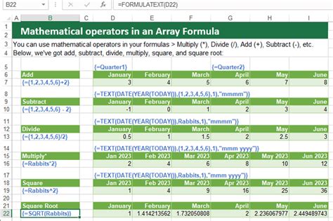 More About Array Formulas Excel For Engineers