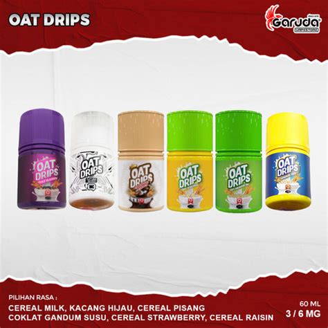 Jual Liquid Oat Drips By Steam Queen Juice 60ml Bercukai Jakarta