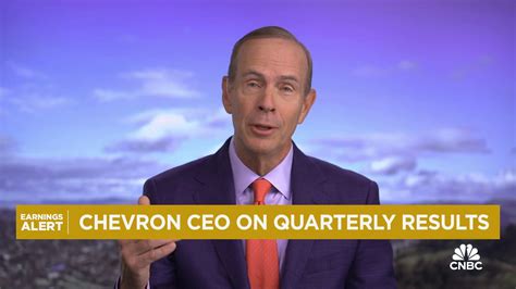 Watch Cnbcs Full Interview With Chevron Ceo Mike Wirth