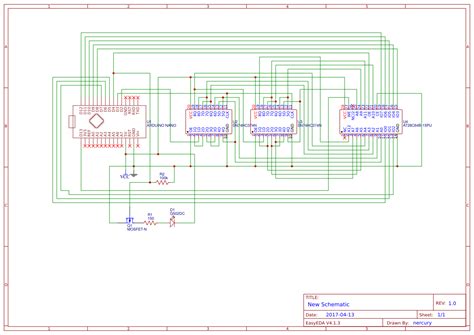 Arduino EEPROM Memory Reader Writer OSHWLab