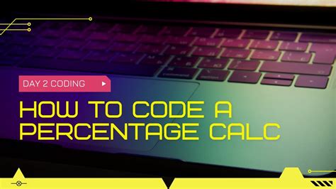 HOW TO MAKE A PERCENTAGE CALCULATOR IN PYTHON YouTube