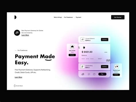 Header UI Web App Design Web Layout Design Web Design