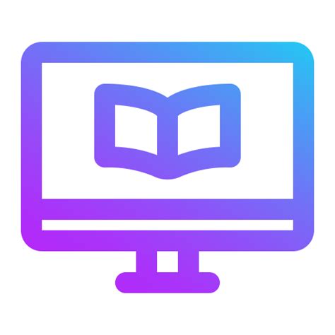 online learning generic gradient icon