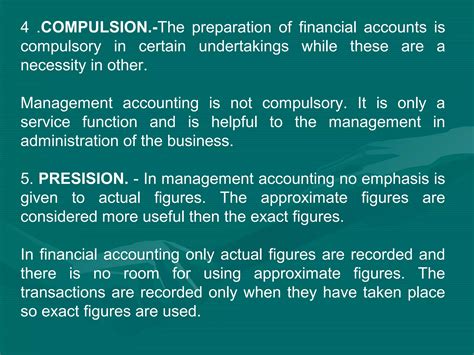 3 Management Accounting Vs Financial Accounting Ppt