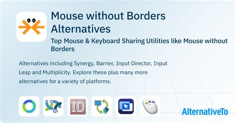 Great Mouse Without Borders Alternatives Top Mouse Sharing Utilities