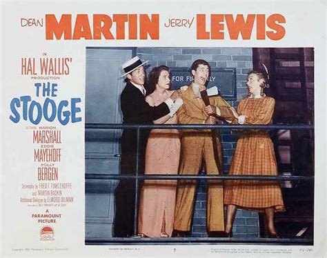 The Stooge Movie Poster Style G 11 X 14 1952
