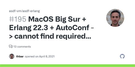 MacOS Big Sur Erlang AutoConf Cannot Find Required Auxiliary Files Install Sh