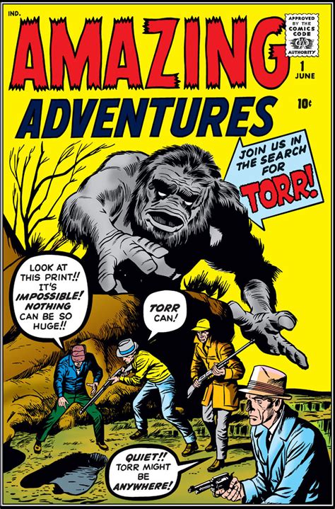 Read Online Amazing Adventures 1961 Comic Issue 1