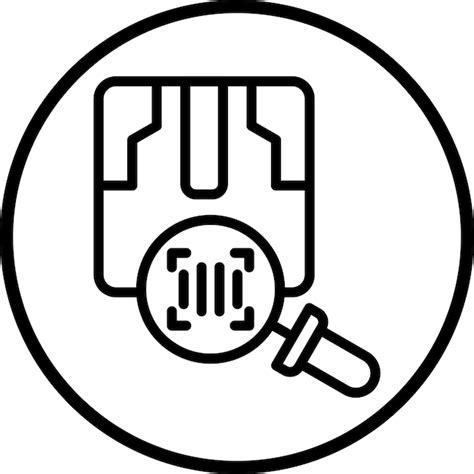 Premium Vector Package Scanning Icon Style