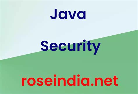 Java Security
