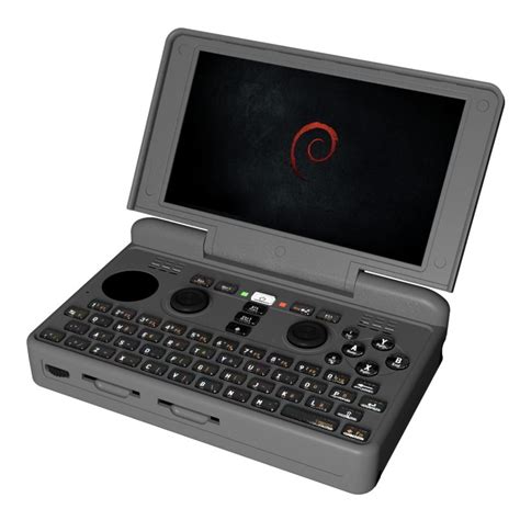 dragonbox pyra is a debian based handheld device with gaming controls and keyboard softpedia