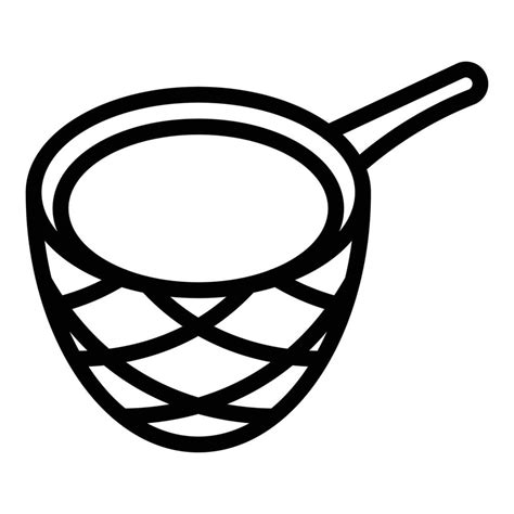 Pool Cleaning Net Icon Outline Style 15907927 Vector Art At Vecteezy