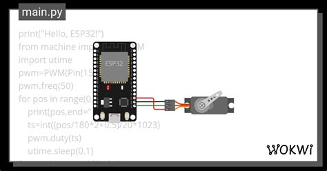 PWM舵机 Wokwi ESP STM Arduino Simulator