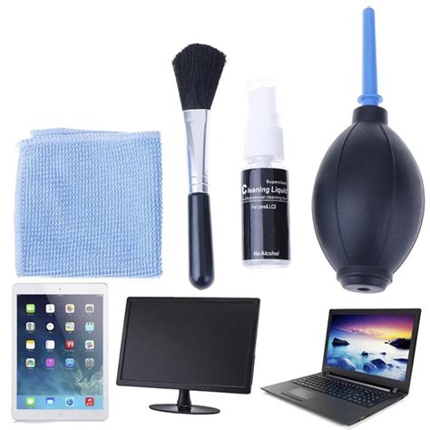 4 In1 Screen Cleaning Kit For Tv Led Pc Monitor Laptop Tablet Ipad