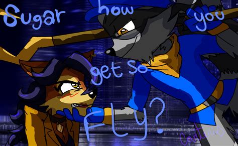 Sly Cooper X Carmelita Fox By Nicolespecter On Deviantart
