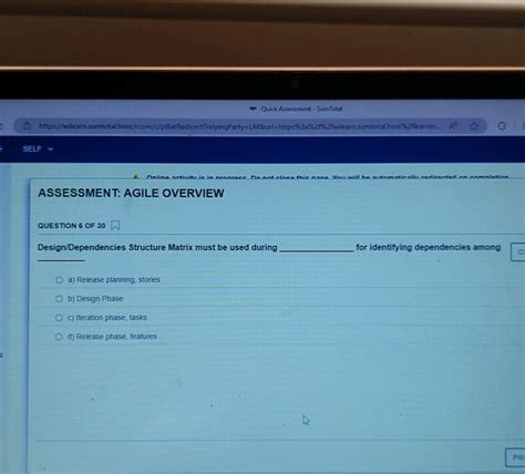 Quick Assessment SumTotal Https StudyX