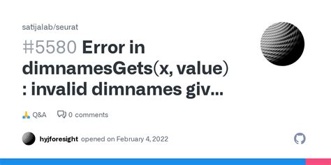 Error In Dimnamesgetsx Value Invalid Dimnames Given For “dgcmatrix