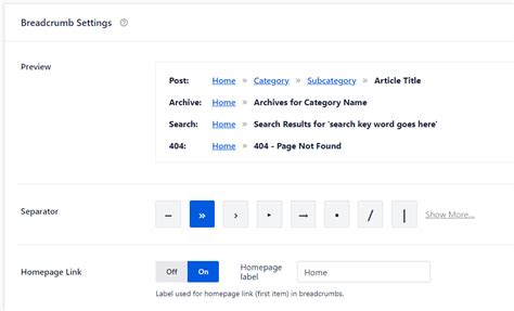 how to enable wordpress breadcrumbs step by step