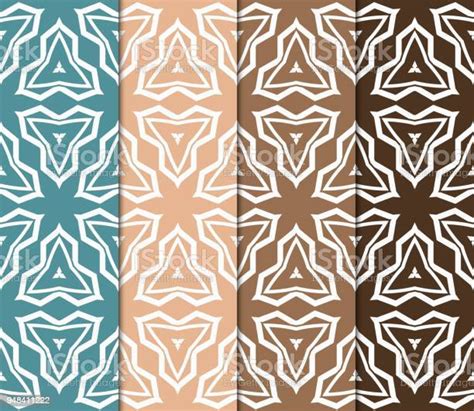 꽃 장식의 집합입니다 원활한 벡터 패턴입니다 실내 장식 벽지 초대장 패션 디자인 0명에 대한 스톡 벡터 아트 및 기타 이미지 0명 꽃 나무 디자인 Istock