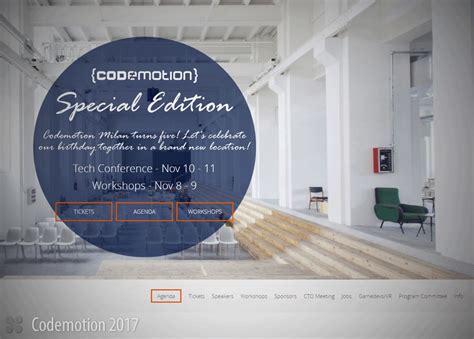 codemotion 2017 the biggest italian tech conference for developers