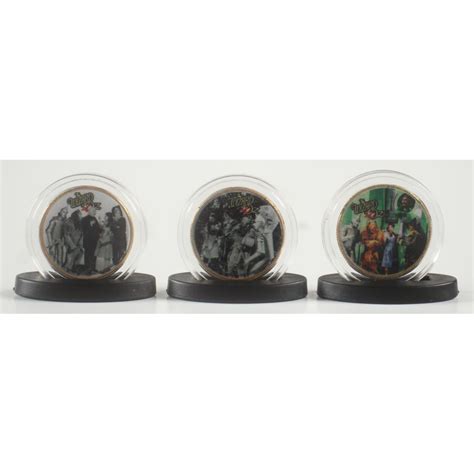 The Wizard Of Oz Colorized Us Coin Set Pristine Auction