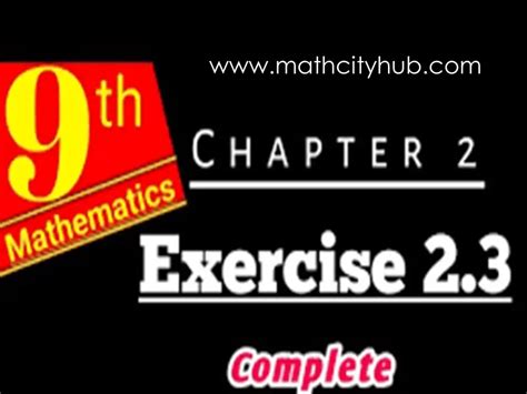 Exercise 2 3 Radicals And Radicands Math City Hub