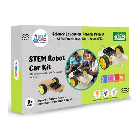 Two Wheel Stem Robot Car Kit Stem Sunq