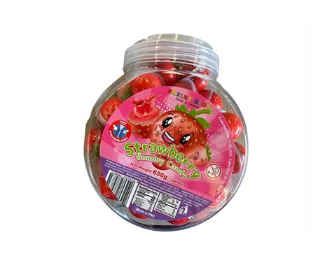Strawberry Gummy Candy 50 Count Carnival Candies And Ice Cream Inc