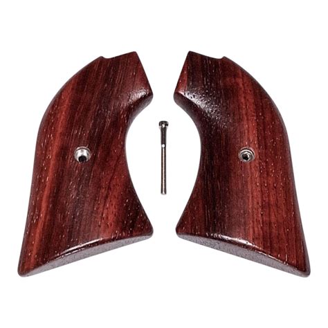 Finished Padauk Heritage Rough Rider Grips — Ls Grips