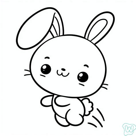 20 Conejo Para Colorear Imprimir Dibujos Para Colorear
