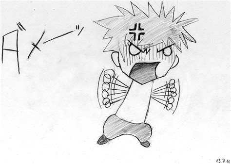 My Angry Chibi By Markcrilley Drawing By Alexk8 Dragoart