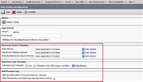 Configure Self Provisioning Feature On Cucm Ivr Based Cisco