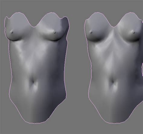 Female Character Model Update Warning Nudity Works In Progress Blender Artists Community