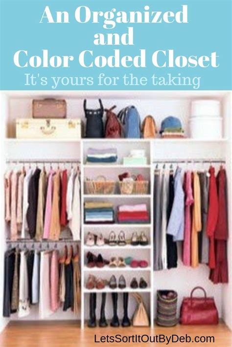 What Order To Color Code Your Closet Lashing Ejournal Image Database