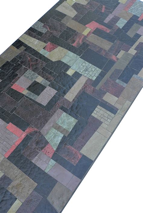 Pia Manu Multi Colored Glass Art Coffee Table For Sale At 1stdibs