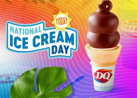 National Ice Cream Day Today Only