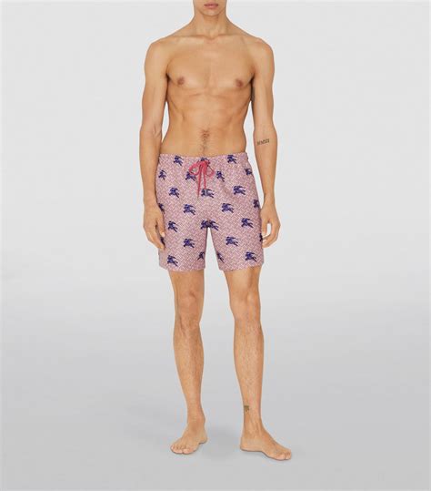 Burberry Ekd Monogram Swim Shorts Harrods Us