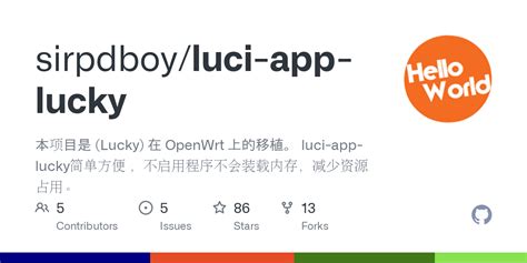 Releases Sirpdbabe Luci App Lucky GitHub
