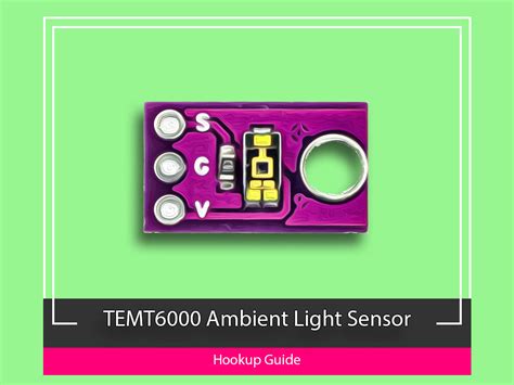 interfacing temt6000 ambient light sensor with arduino electropeak