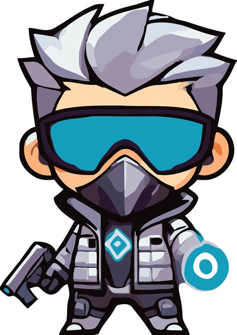 Cute Grey Character Chiby Version 48328761 Vector Art At Vecteezy