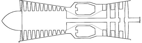 9 Sketch Of A Single Spool Gas Turbine With A Hot End