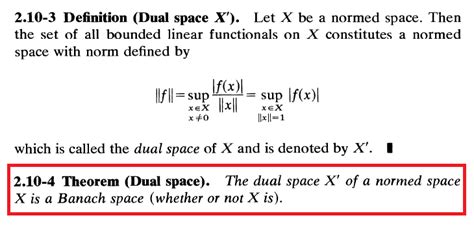 solved 2 10 3 definition dual space x let x be a normed
