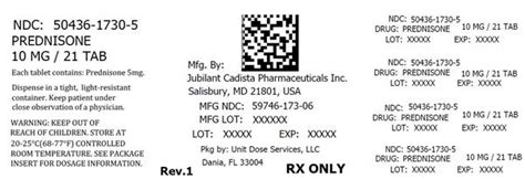 Prednisone Unit Dose Services Fda Package Insert Page 3