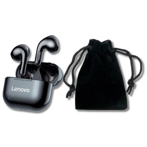 Fones De Ouvido Sem Fio Lenovo Livepods Lp Tws E Sacolinha Fone De Ouvido Bluetooth